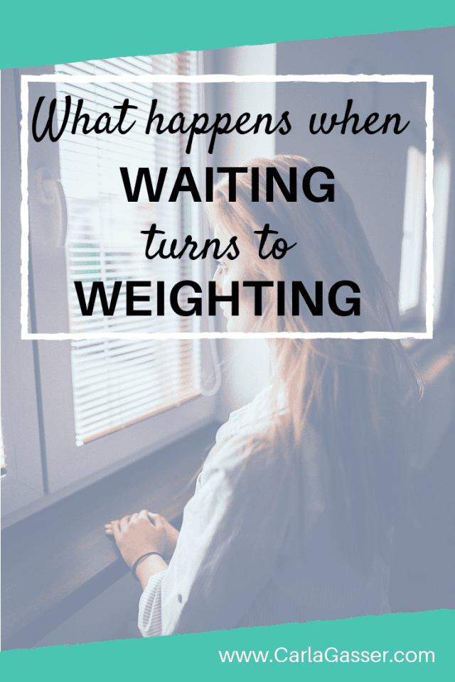 WHAT HAPPENS WHEN "WAITING" TURNS TO "WEIGHTING" - INSIDE OUT BEAUTY