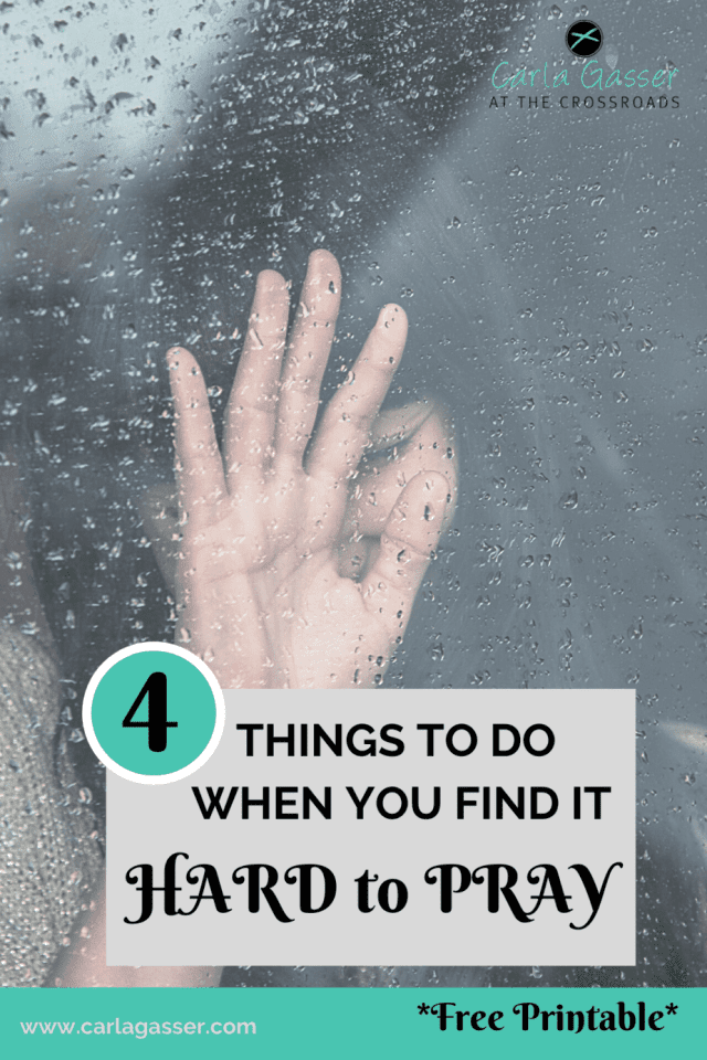 4 THINGS TO DO WHEN YOU FIND IT HARD TO PRAY | Biblical Truths