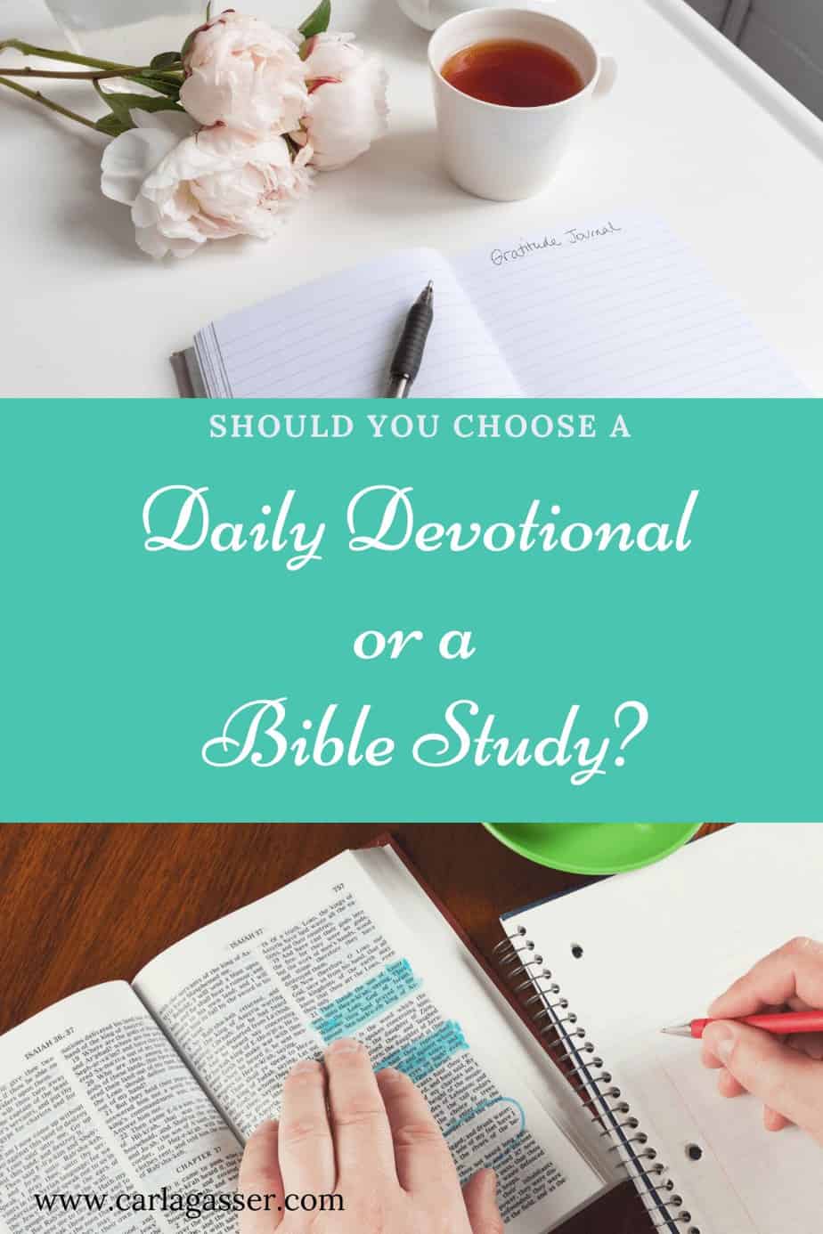 Should You Choose a Devotional or a Bible Study? | Making a Wise Choice