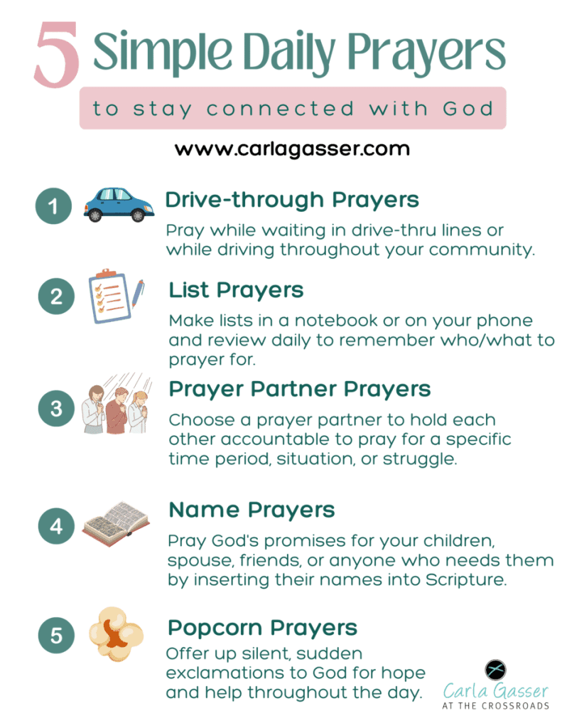 BE CONSTANT IN PRAYER: 5 SIMPLE DAILY PRAYERS TO STAY CONNECTED TO GOD - INSIDE OUT BEAUTY