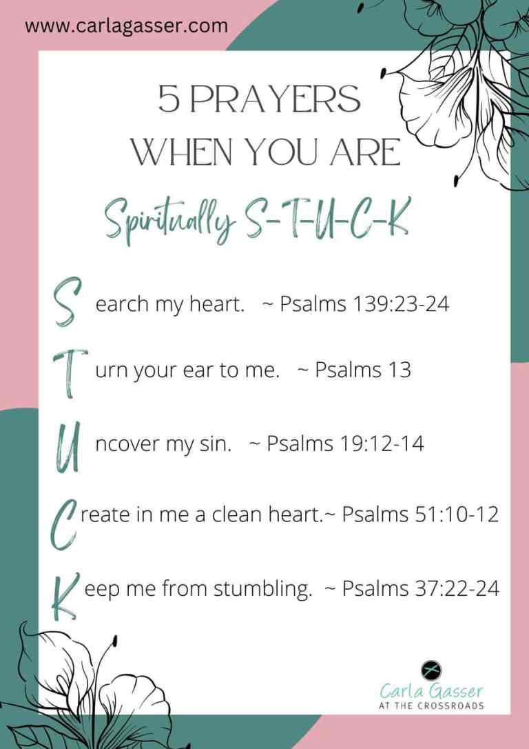 Feeling Spiritual Stuck? 5 Ways to Pray (Free Printable)